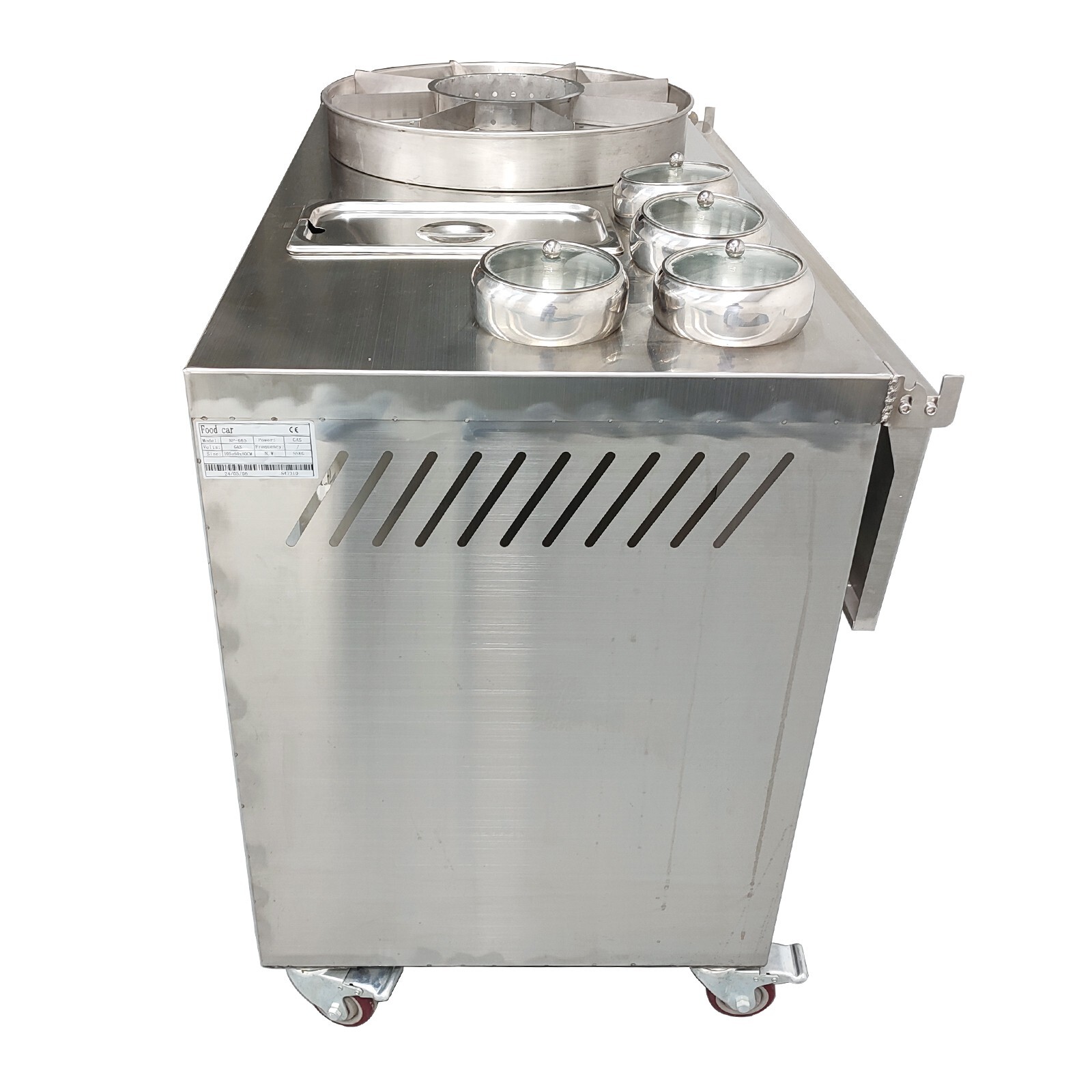 Commercial Mobile Food Truck Stainless Steel LP Gas Heating Cooking ...