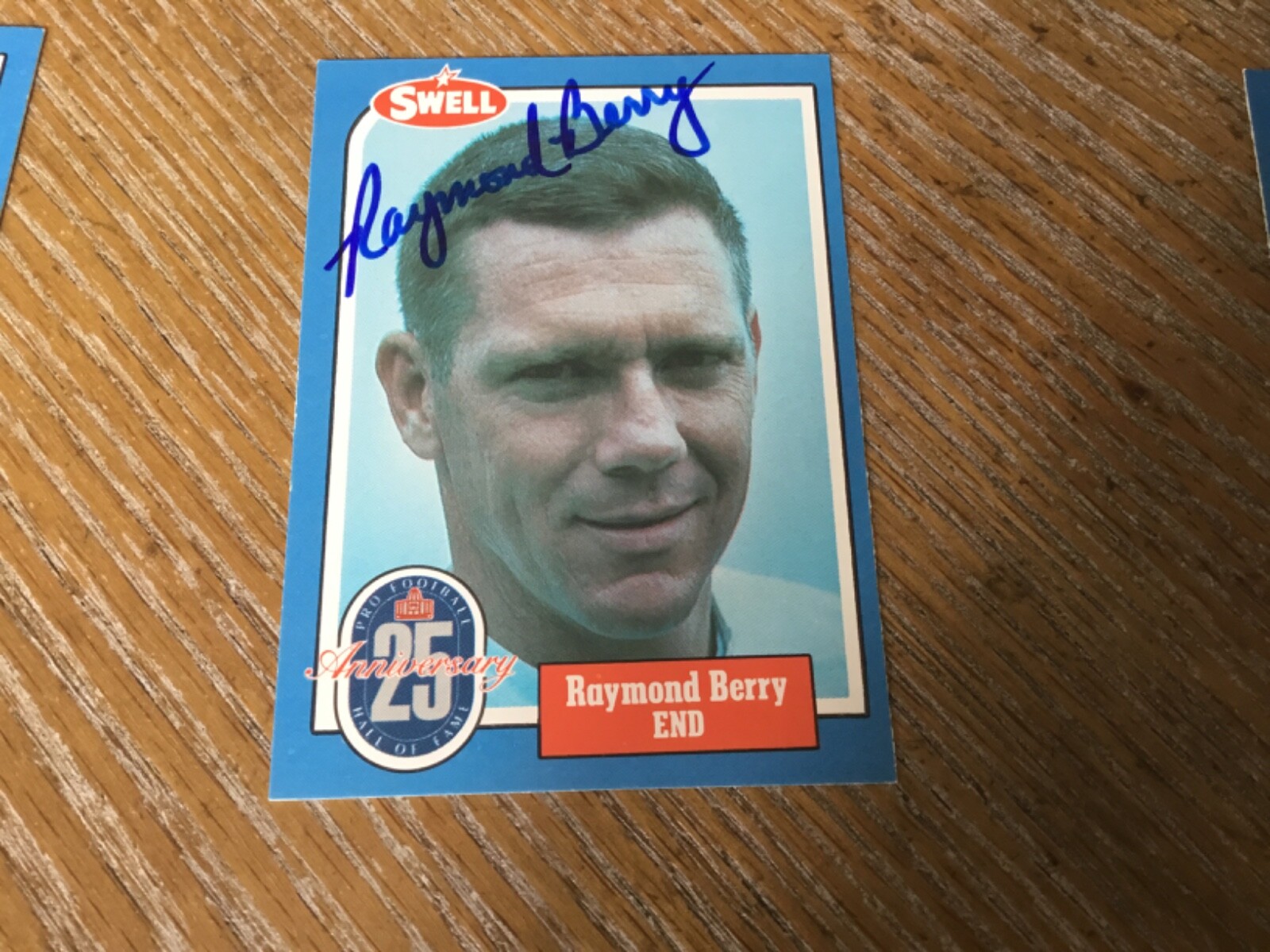 Autographed Swell Ray Berry HOF | eBay