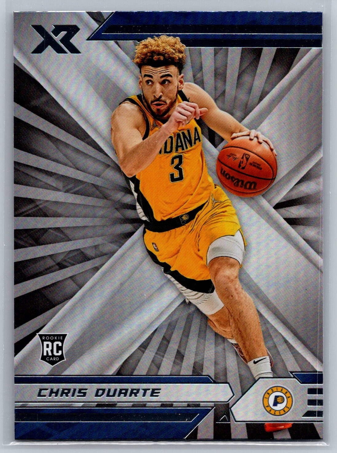 2021 Panini Chronicles XR Basketball #390 Chris Duarte RC Indiana ...