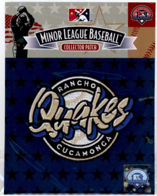RANCHO CUCAMONGA QUAKES LOGO COLLECTORS PATCH DODGERS MINOR LEAGUE ...
