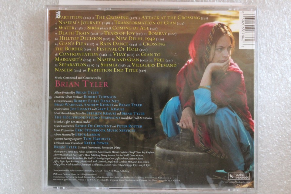 Partition CD Sealed (Cracked Case) Soundtrack Brian Tyler | eBay