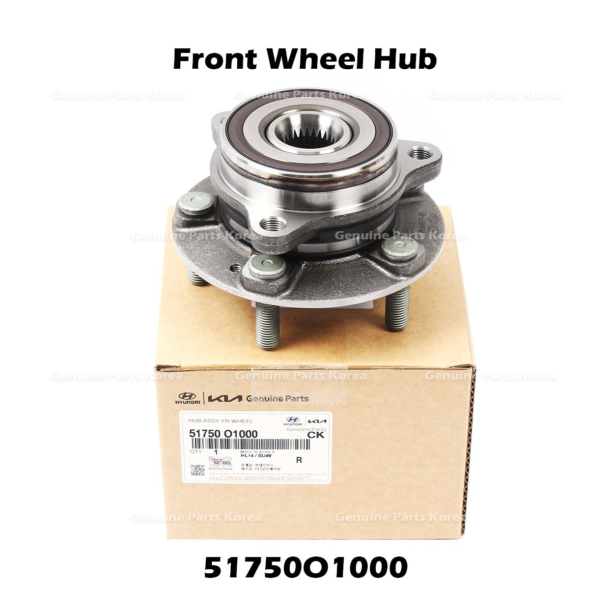 Genuine Kia Hub & Bearing 51750-o1000 for sale online | eBay