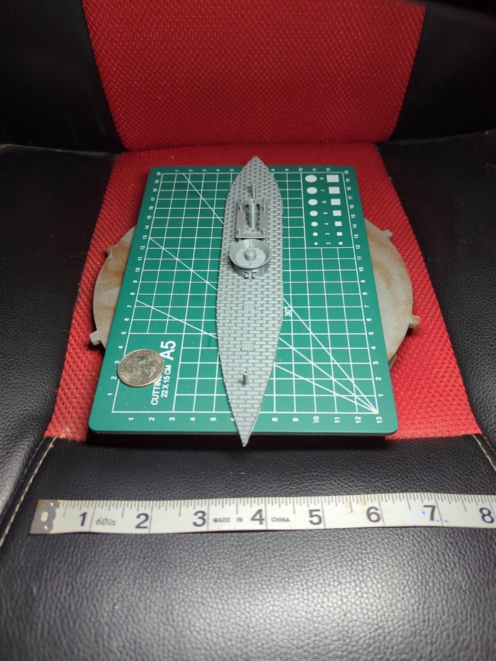 3D Printed 1/144 Scale Civil War Ironclad USS Dictator Unpainted | eBay