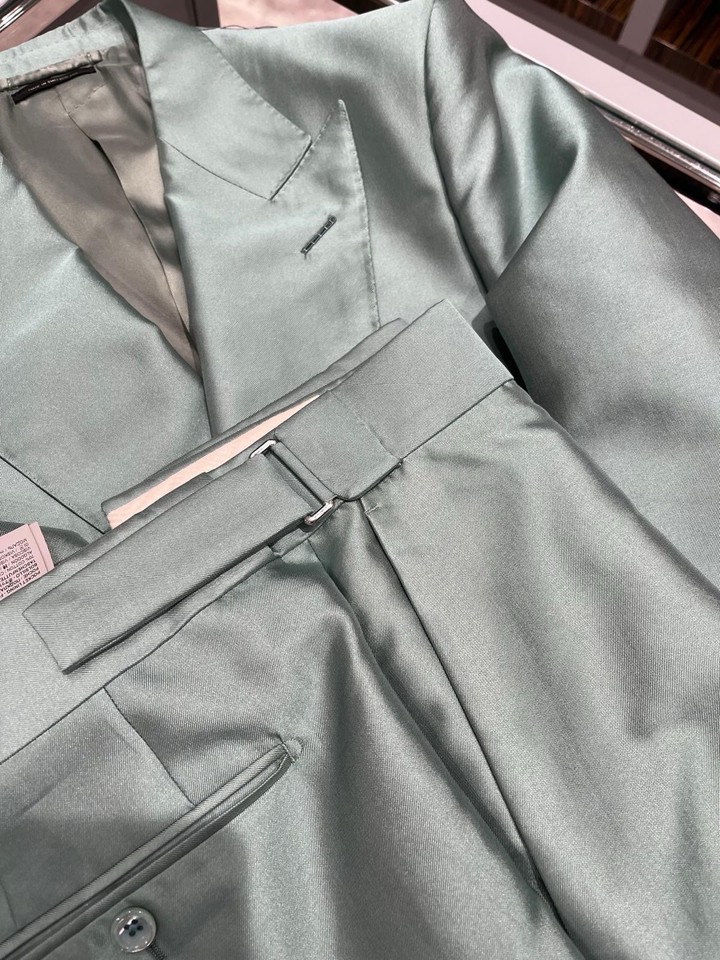 TOM FORD IRIDESCENT TWILL ATTICUS SUIT SAGE - BNWT | eBay