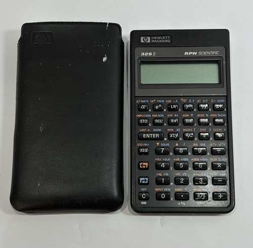 HP Hewlett Packard 32SII RPN Scientific Calculator With Case Tested | eBay