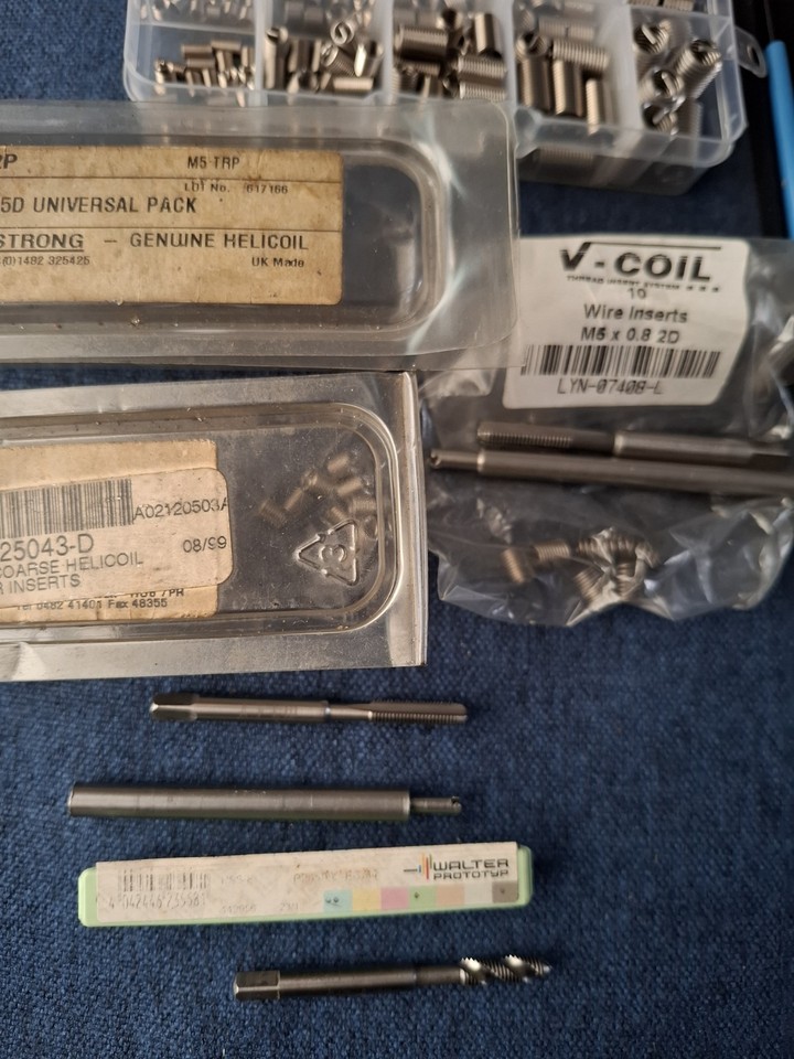 V Coil M6 Wire Insert Thread Repair Kit Helicoil 04010 M5 M4 + set of ...