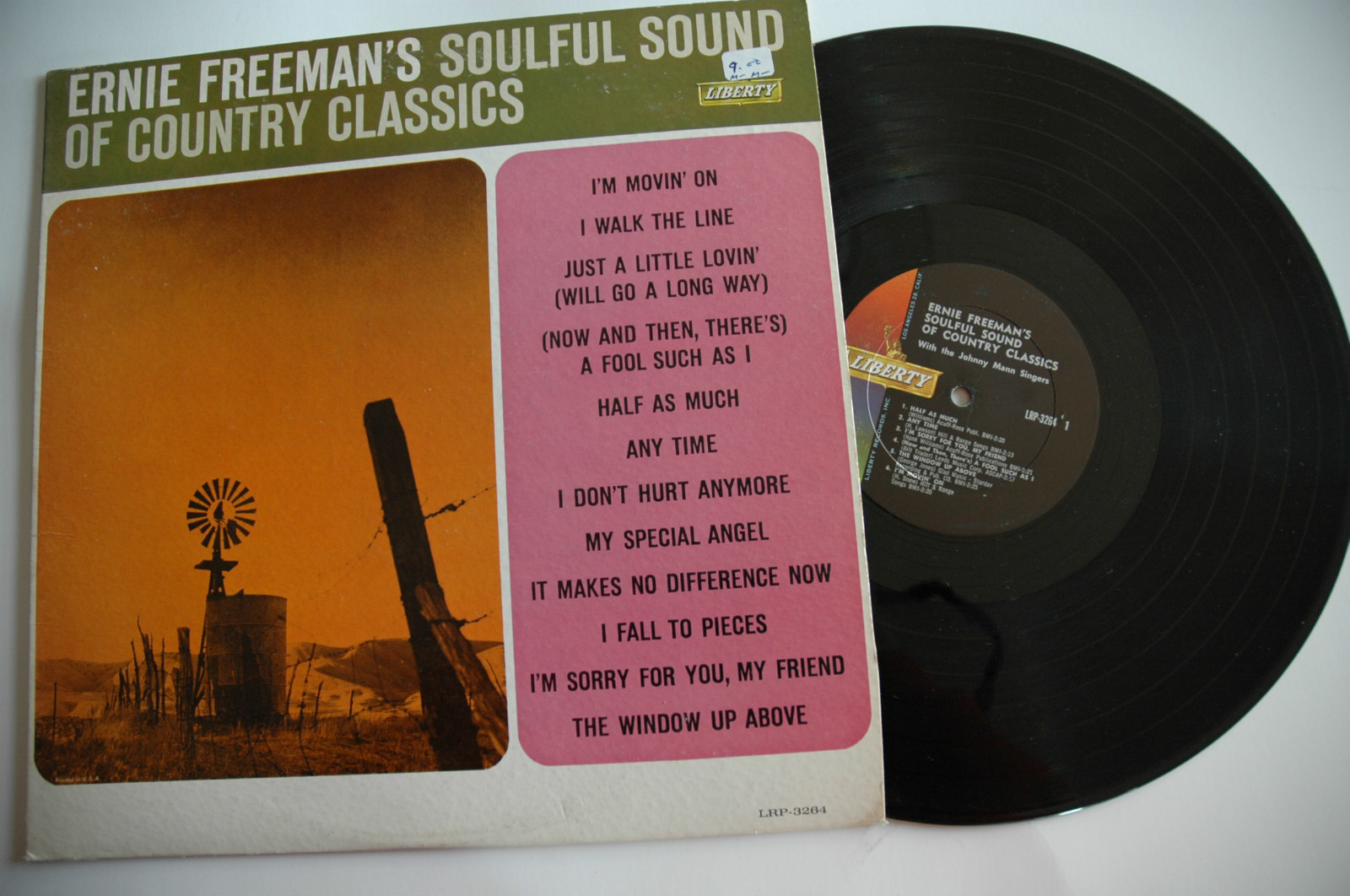 33RPM Jazz Vinyl Ernie Freeman's Soulful Sound of Country Classics ...