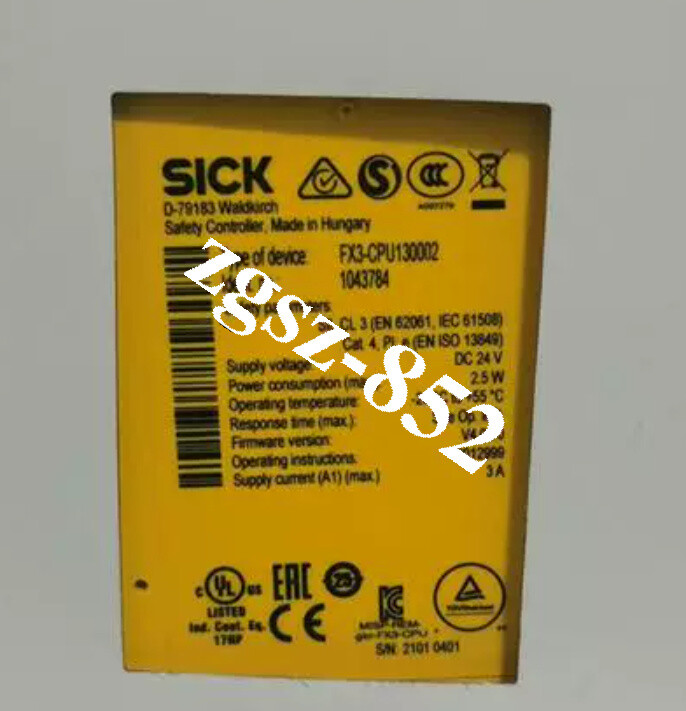 FX3-CPU130002 1043784 SICK Safety relay Brand New Fast Shipping FedEx ...