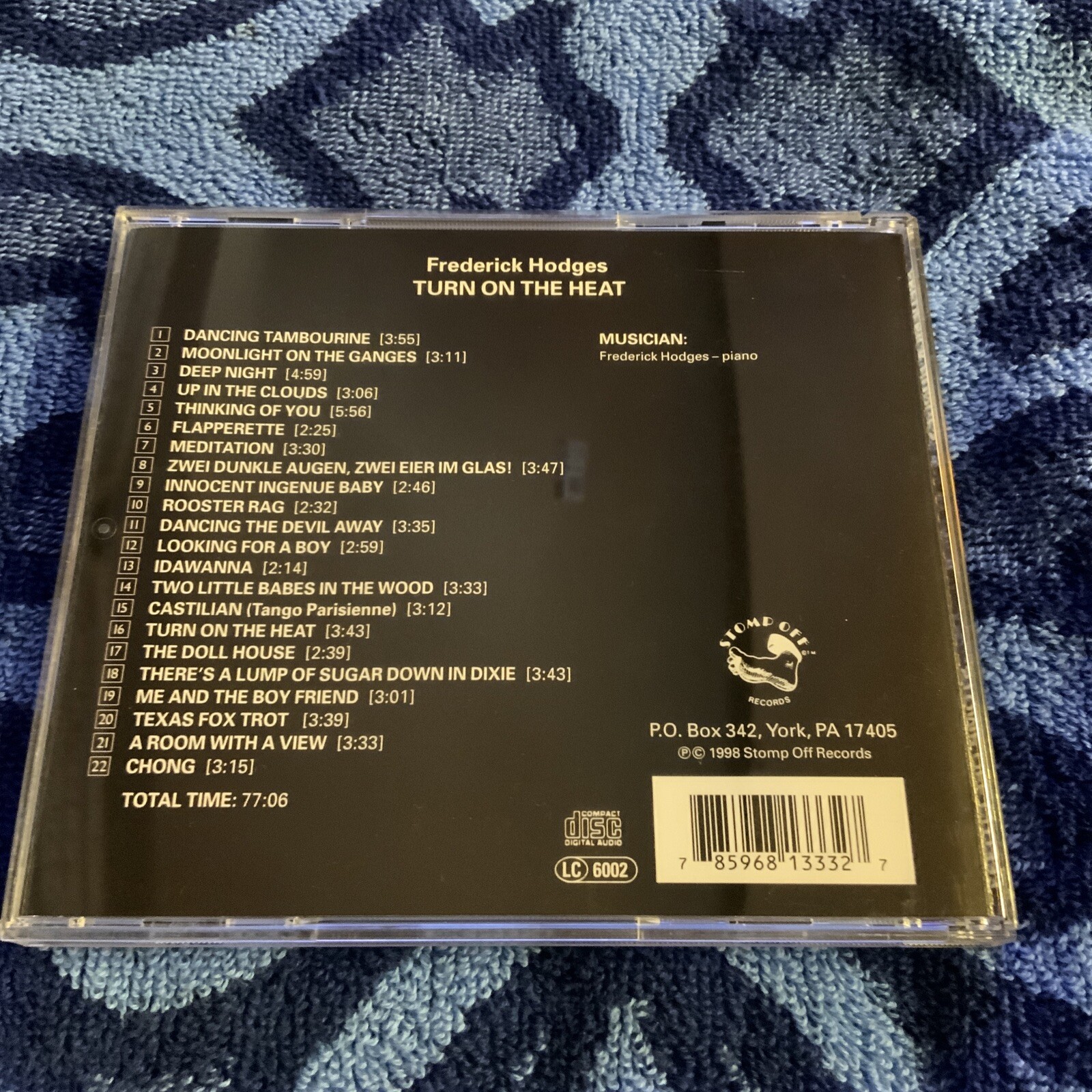 FREDERICK HODGES - Turn On The Heat - CD - **Mint Condition** - RARE ...