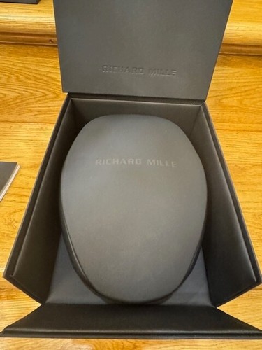 Richard Mille Black Watch Box w/ shopping bag card and tag - Amazing ...