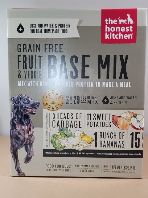 The Honest Kitchen PR7 7lb Dehydrated Grain Free Fruit & Veggie Base ...