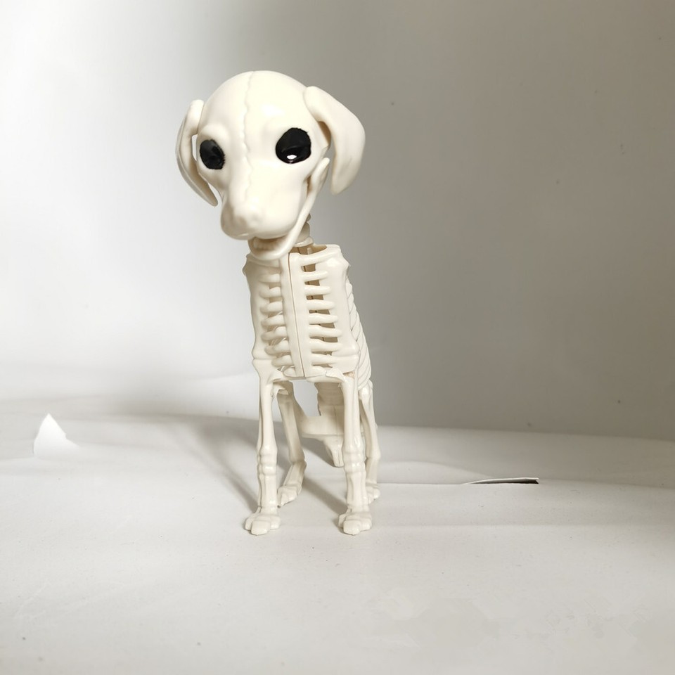 Halloween Scary Skeleton Dog Prop Animal Bones Party Shop Decoration ...