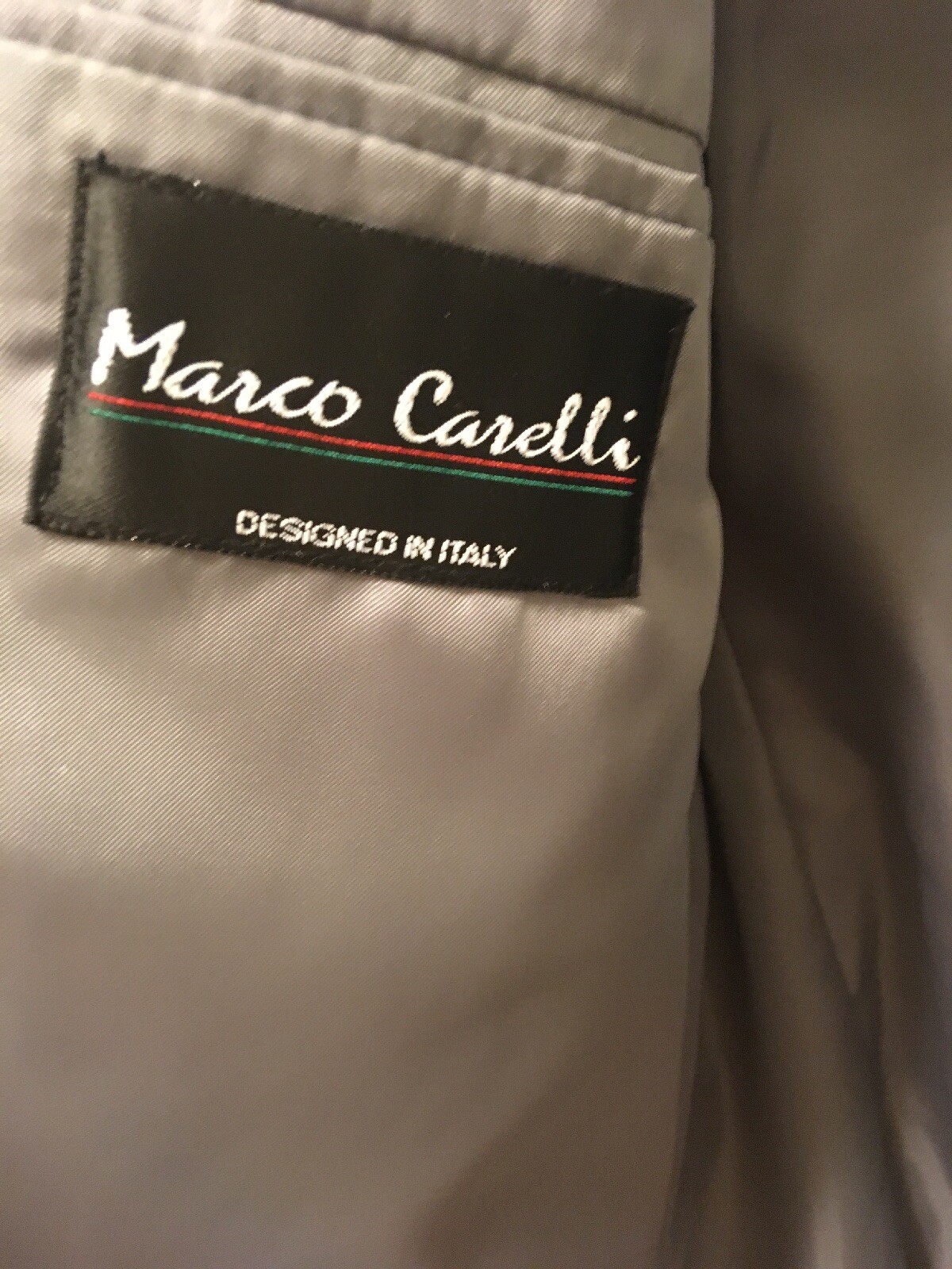 Marco Carelli Men's Size 40R Suit Jacket Blazer Grey Feather Suede | eBay