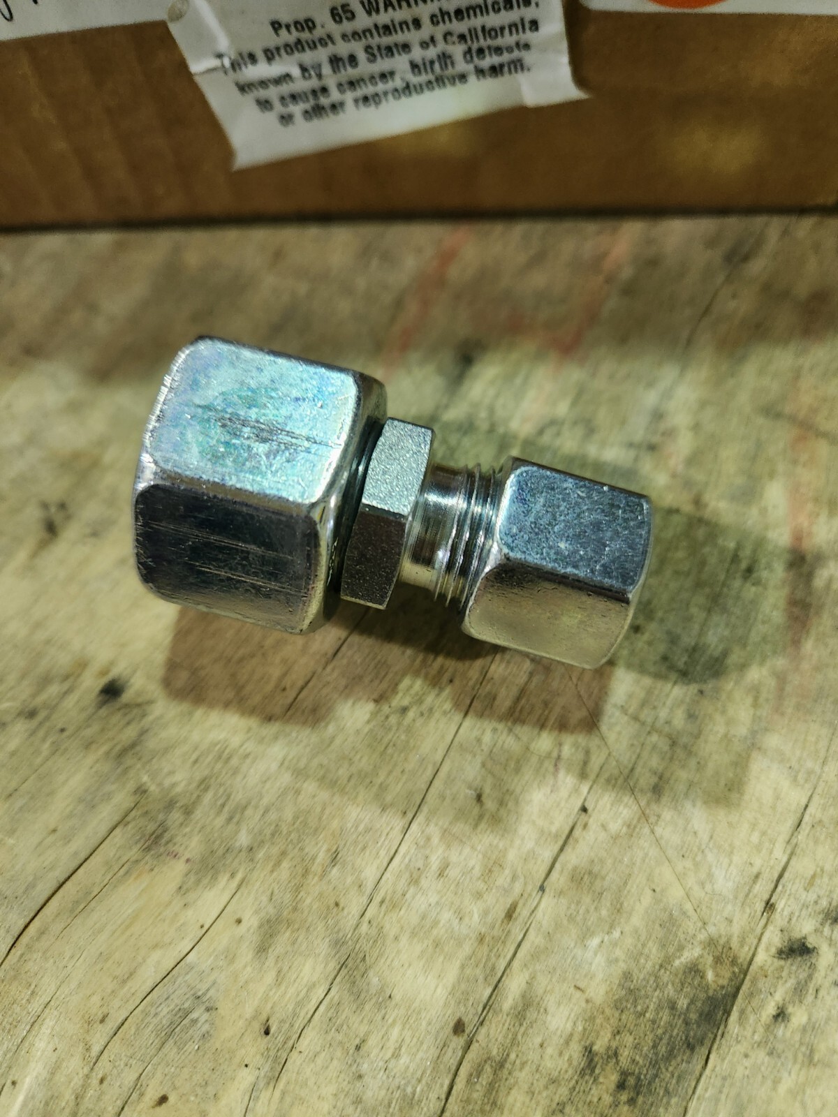 Qty 4**Parker RED15/10LCF EO/EO2 Tube End Reducer 24° Flareless Swivel ...