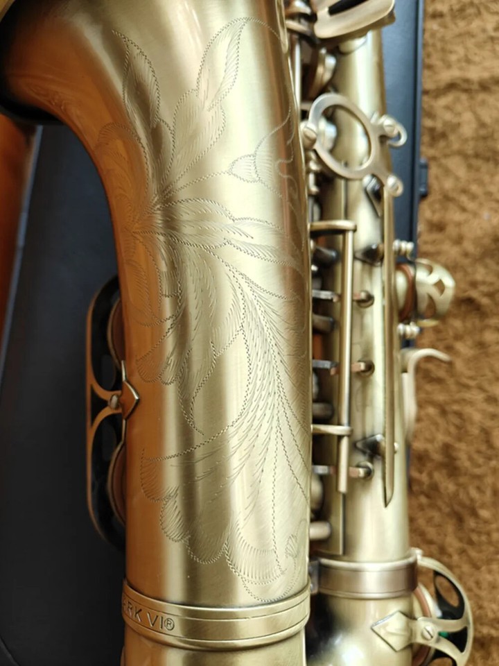 NEW Alto Saxophone Antique copper High Quality E-flat Sax with case | eBay