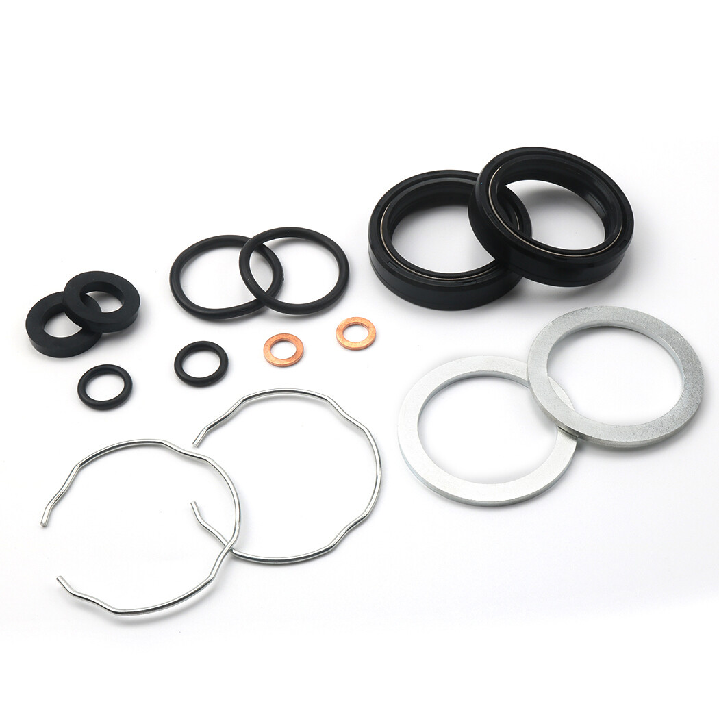 For Harley 41mm Front Fork Seals Kit Heritage Softail Electra Glide ...