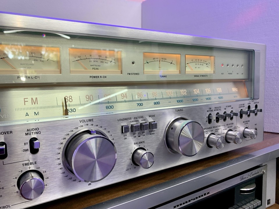 SANSUI G 22000 Stereo Receiver 220+220 Watts RMS Vintage 1978 Working ...