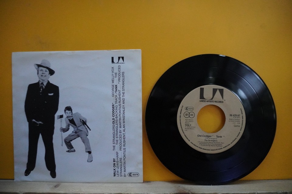 THE STRANGLERS - Walk on by/Old Codger/Tank 7" 1978 UA German Picture Cover NM | eBay UK