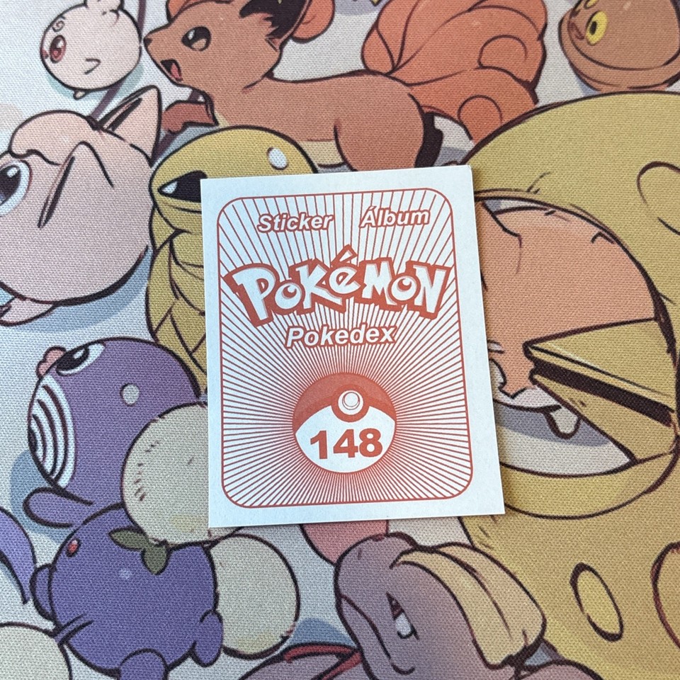 Dragonair #148 - 2024 Peru Pokemon Blue Vol 3 Pokedex Sticker Album Set ...