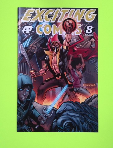 Exciting Comics #8 Vol. 2 2021 Antarctic Press High Grade Comic Book ...