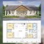 Farmstead Modern House Open Plan Design 3 Bed 2.5 Bath - Drawings ...