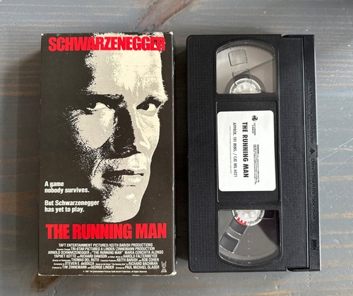 The Running Man VHS Movie Vintage 1987 | eBay