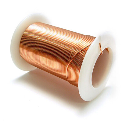 COPPER WIRE SOLID PURE SPOOL 22 GAUGE 1 LB POUND ELECTROPLATING ...