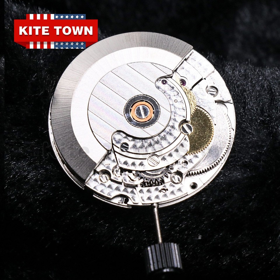Clone 2824 2824-2 Movement Automatic Perlage Polish Finish ETA ...