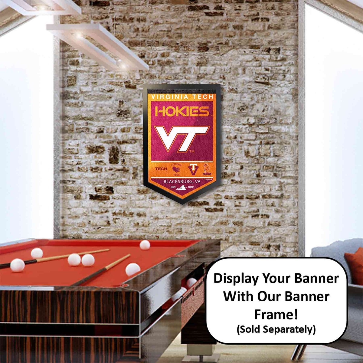 Virginia Tech Hokies Billiard Light Cats | Kentucky Pool Table Light