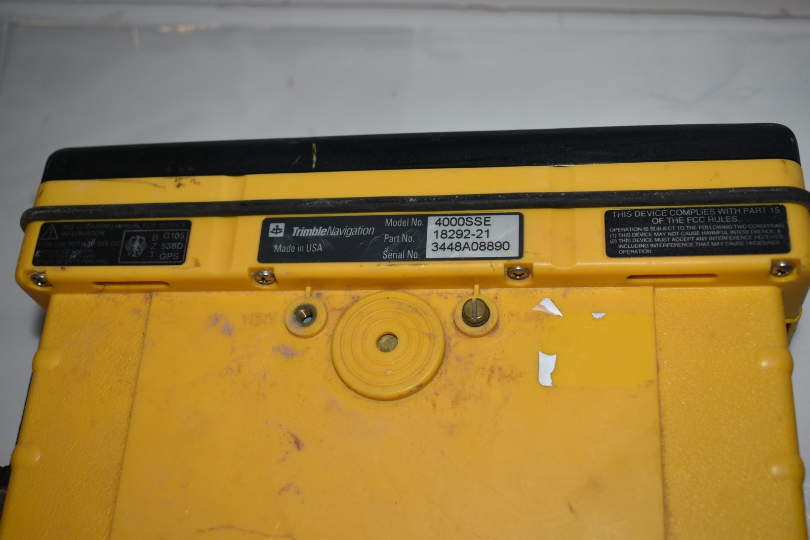 Trimble 4000SSE GPS Survey GNSS Receiver 12v Battery Charger 4000ssi ...