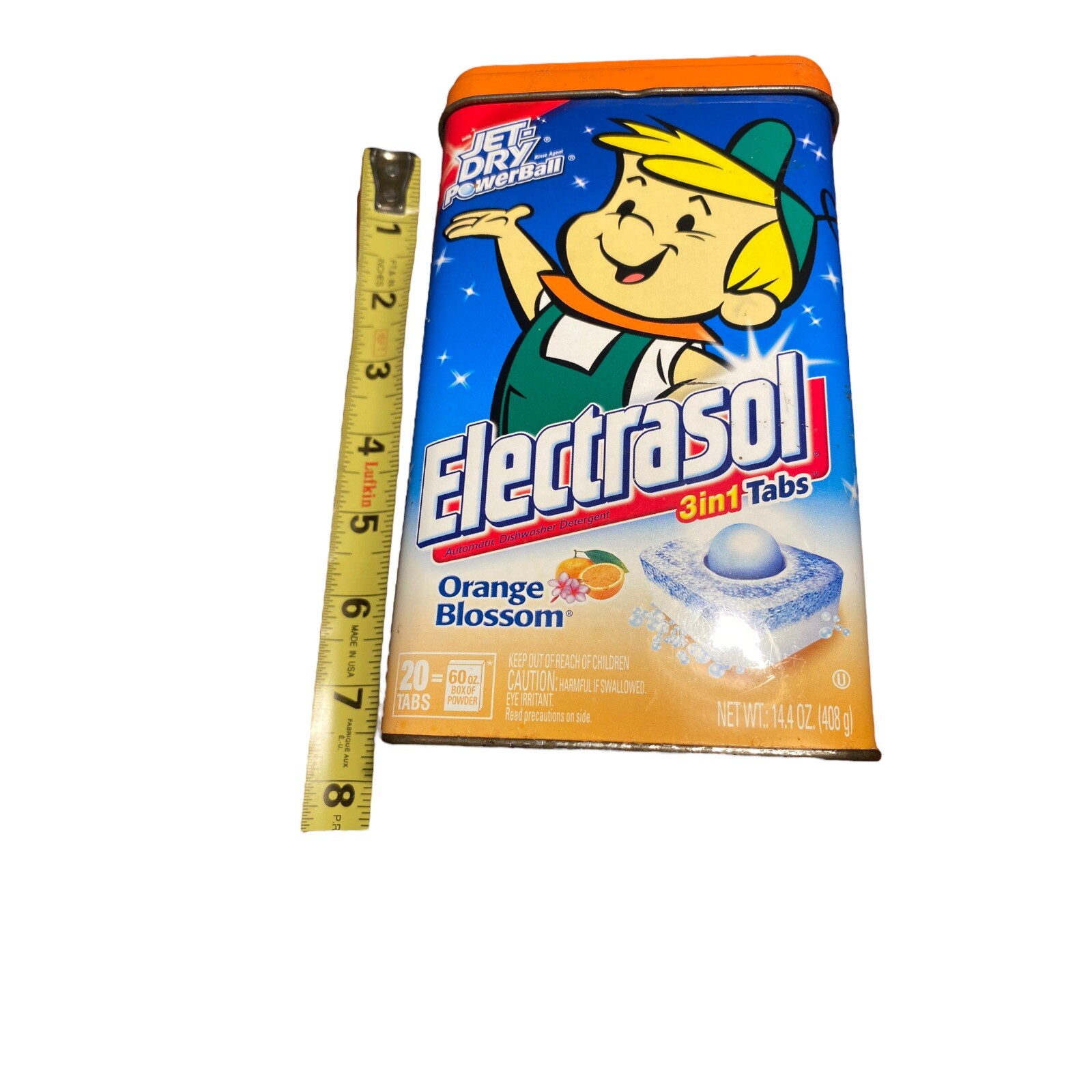 Electrasol Collectible Tin Can The Jetsons ELROY Limited Edition Hanna ...