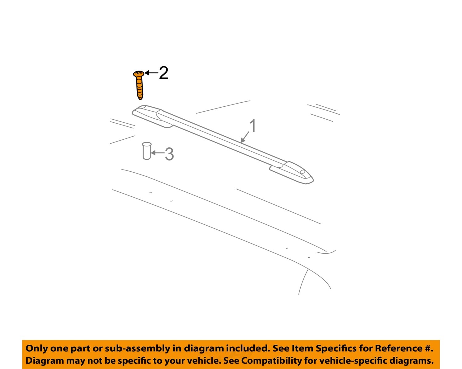 GM OEM 00-14 Avalanche 1500 Cab Luggage Carrier-Side Rail Bolt 11609900 ...