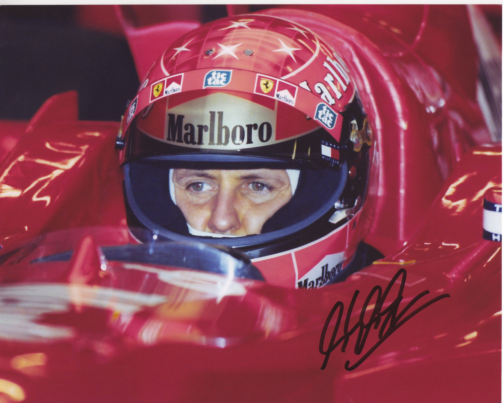 MICHAEL SCHUMACHER AUTOGRAPH SIGNED PP PHOTO POSTER | eBay