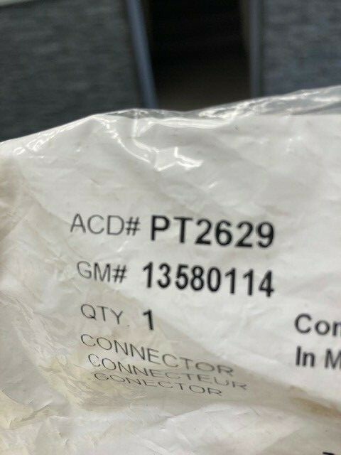 Hood Ajar Indicator Switch Connector-FWD ACDelco GM Original Equipment ...