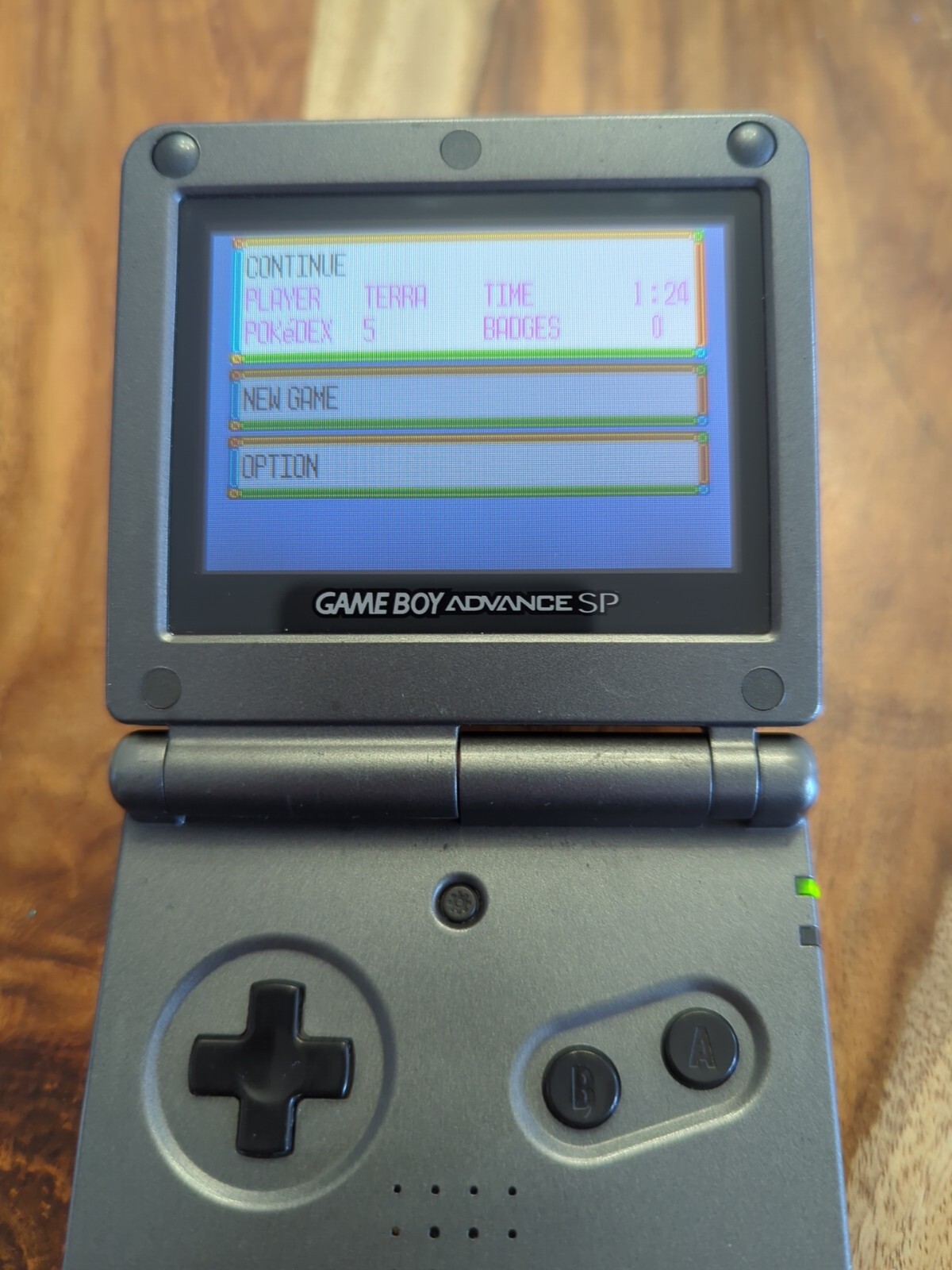 Nintendo Game Boy Advance SP - Graphite (AGS-101) - Backlit - Tested ...