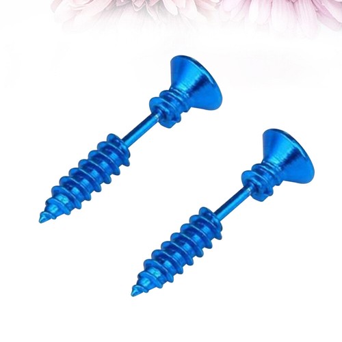 Creative Earring Stainless Steel Earrings Screw Earrings Women Ear ...
