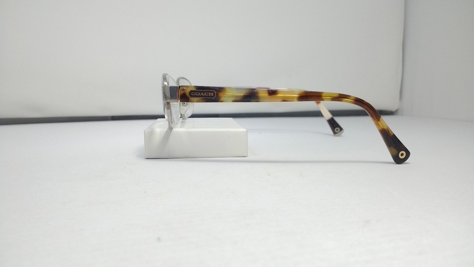 Authentic Coach Eyeglasses HC5004 BETTIE 9026 Iris Taupe/SILVER FLEX ...