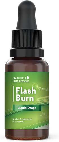 Flash Burn – Natural Plant-Based Liquid Supplement with Maca, Grape ...