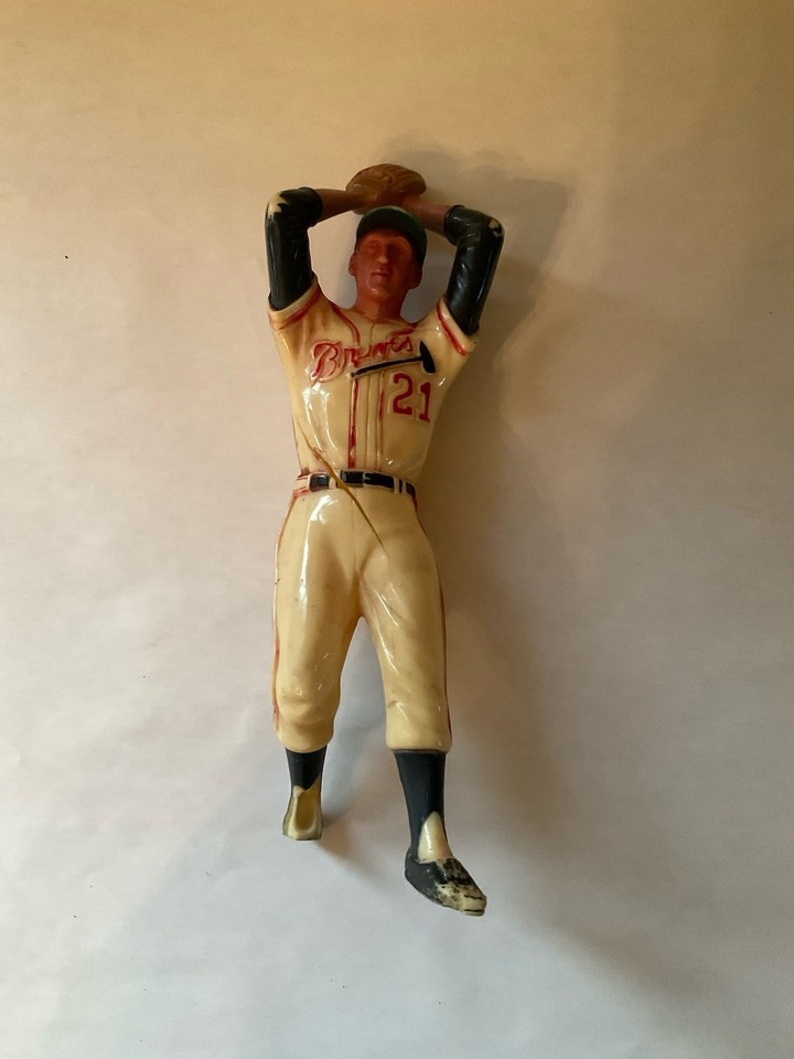 1958 Hartland Warren Spahn #916 Milwaukee Braves Figurine & Collection ...