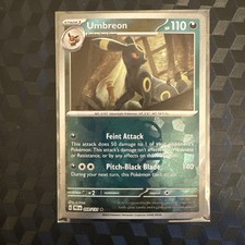 Umbreon (Master Ball Pattern) 059/131 Prismatic Evolutions Holo for ...