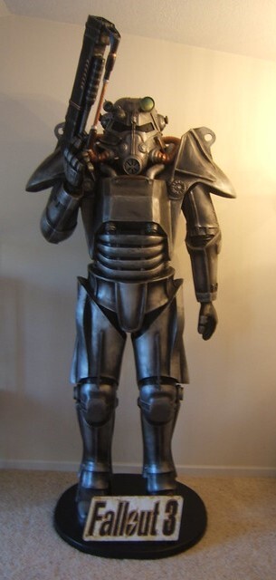 7' 10" Fallout 3 Brotherhood of Steel Statue - Shopping.com