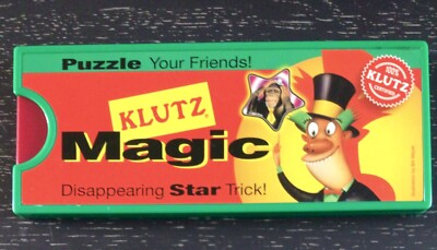 KLUTZ DISAPPEARING STAR MAGIC TRICK PUZZLE YOUR FRIENDS 2004 | eBay