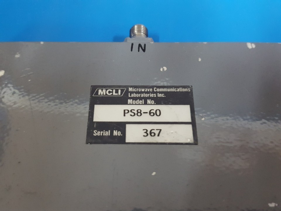 MCLI PS8-60 : 0.8-2GHz, SMA RF Coaxial Power Splitter | eBay