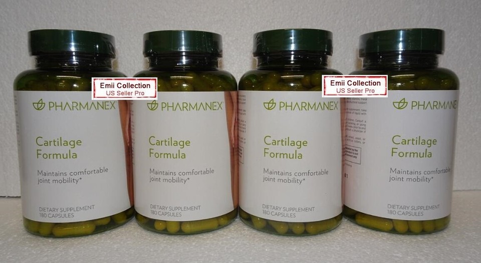 Nu Skin Nuskin Pharmanex Cartilage Formula 180 Capsules Sealed | eBay