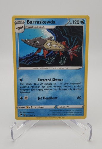 Barraskewda - Vivid Voltage - Pokemon TCG - 042/185 | eBay