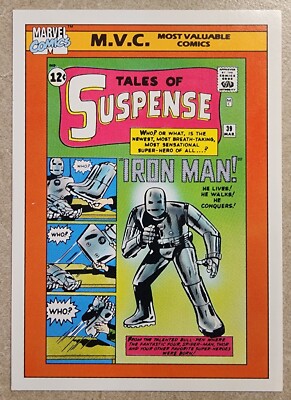 MVC Tales Of Suspense #39, Card #135, 1990 Marvel Universe Series I, By ...