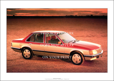 Holden Commodore VH SL/E A1 Art Print – 1981 3rd Commodore – 84 x 59 cm ...