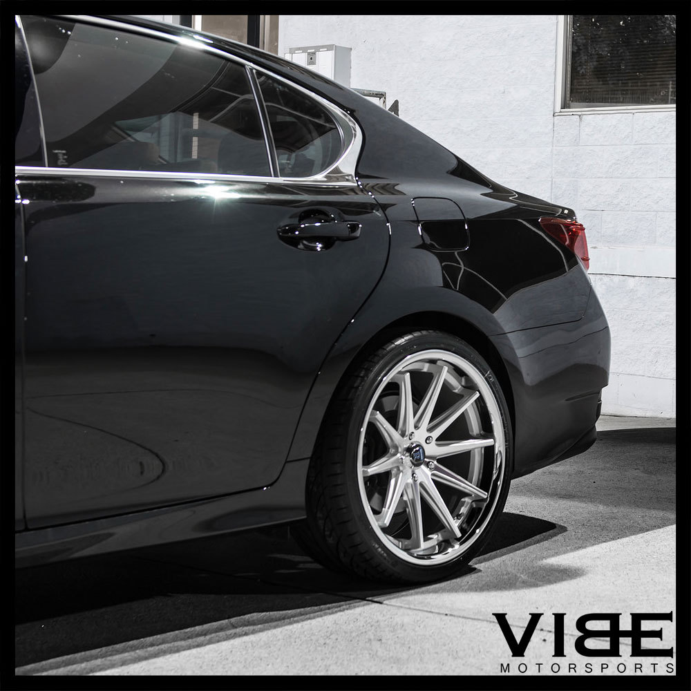 19" ROHANA RC10 SILVER CONCAVE WHEELS RIMS TIRES FITS BMW F30 320 328 ...