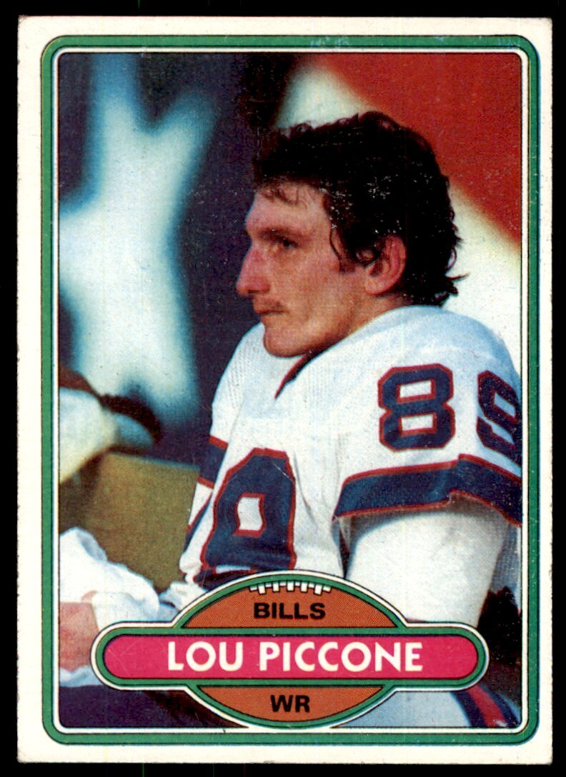 1980 TOPPS LOU PICCONE BUFFALO BILLS #417 | eBay