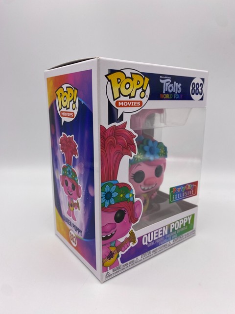 Funko Pop! Vinyl: Trolls - Poppy - Party City (PC) (Exclusive) #883 for ...
